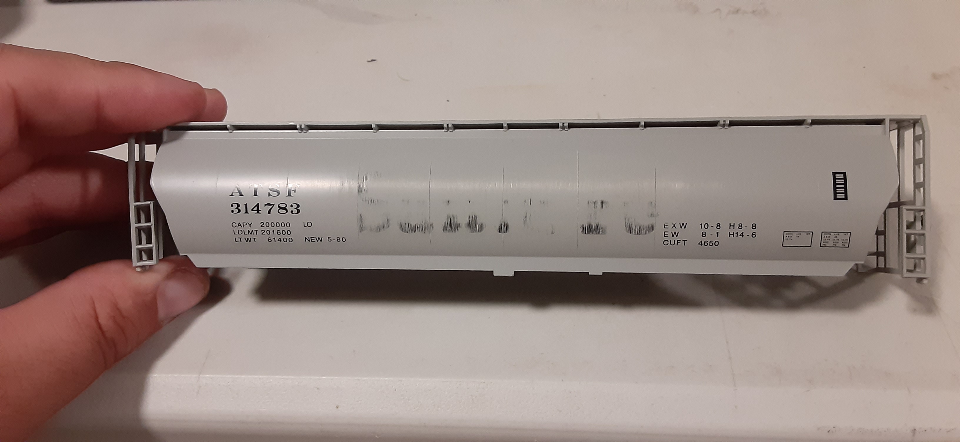 Weather and Patch a Basic Hopper – Dakota Modelers Group