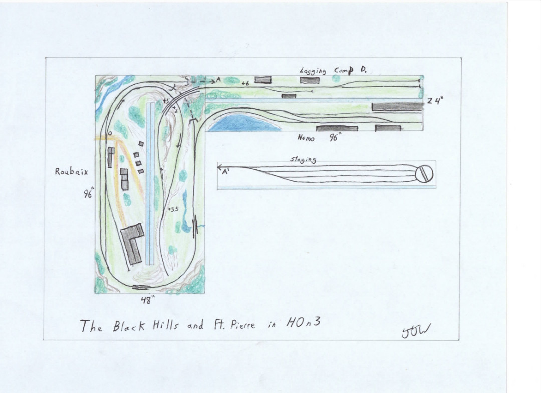 Layout Tour: The Black Hills and Fort Pierre in HOn3 – Dakota Modelers ...
